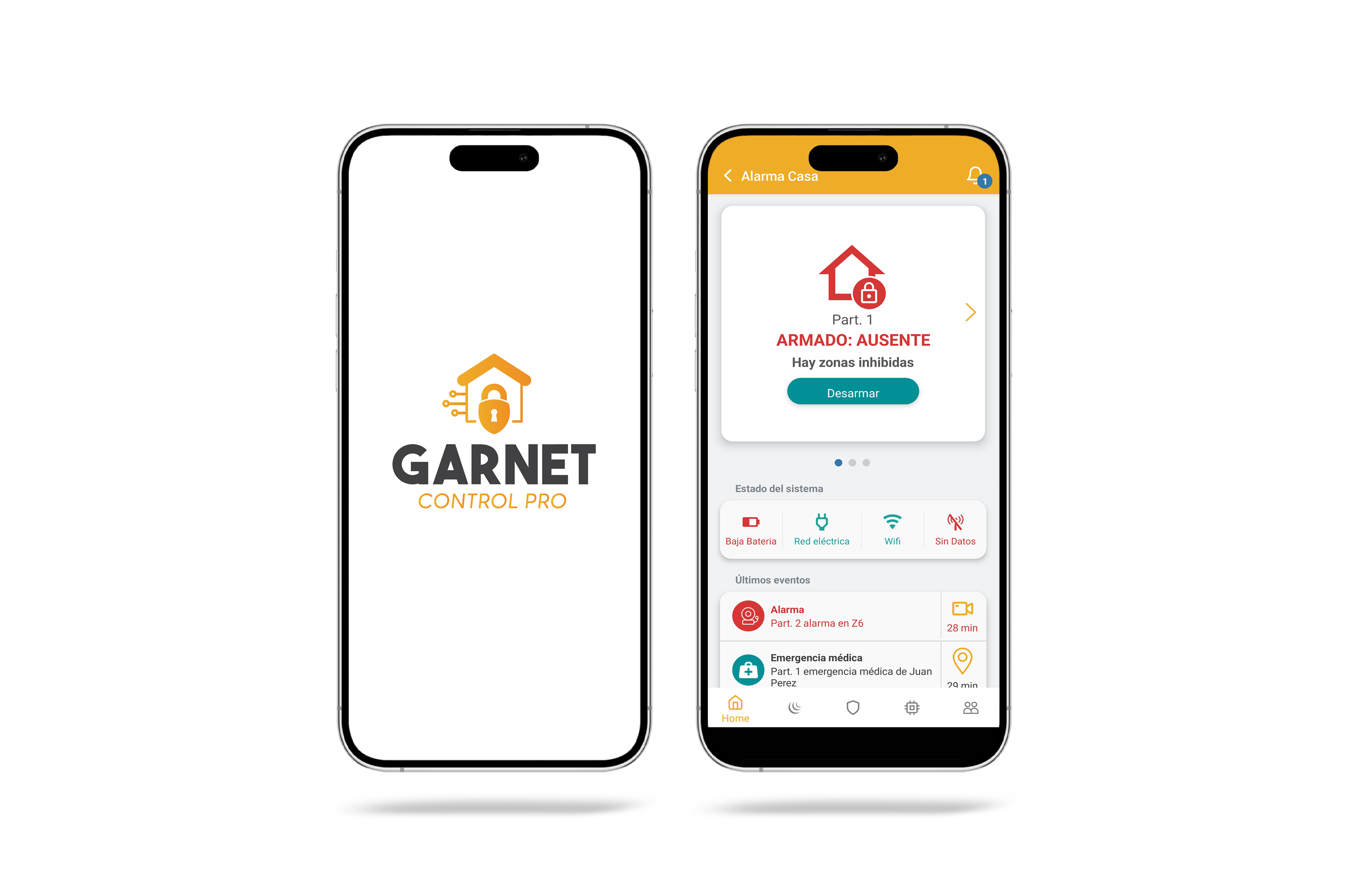 20 DE MARZO Nueva aplicación para alarmas GARNET CONTROL PRO TRANSMISIÓN EN VIVO - Alarmas para ...