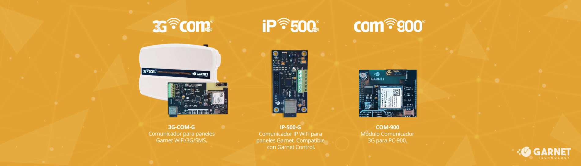 COMUNICACIÓN SEGURA CON LOS NUEVOS PRODUCTOS DE GARNET - Alarmas para ...