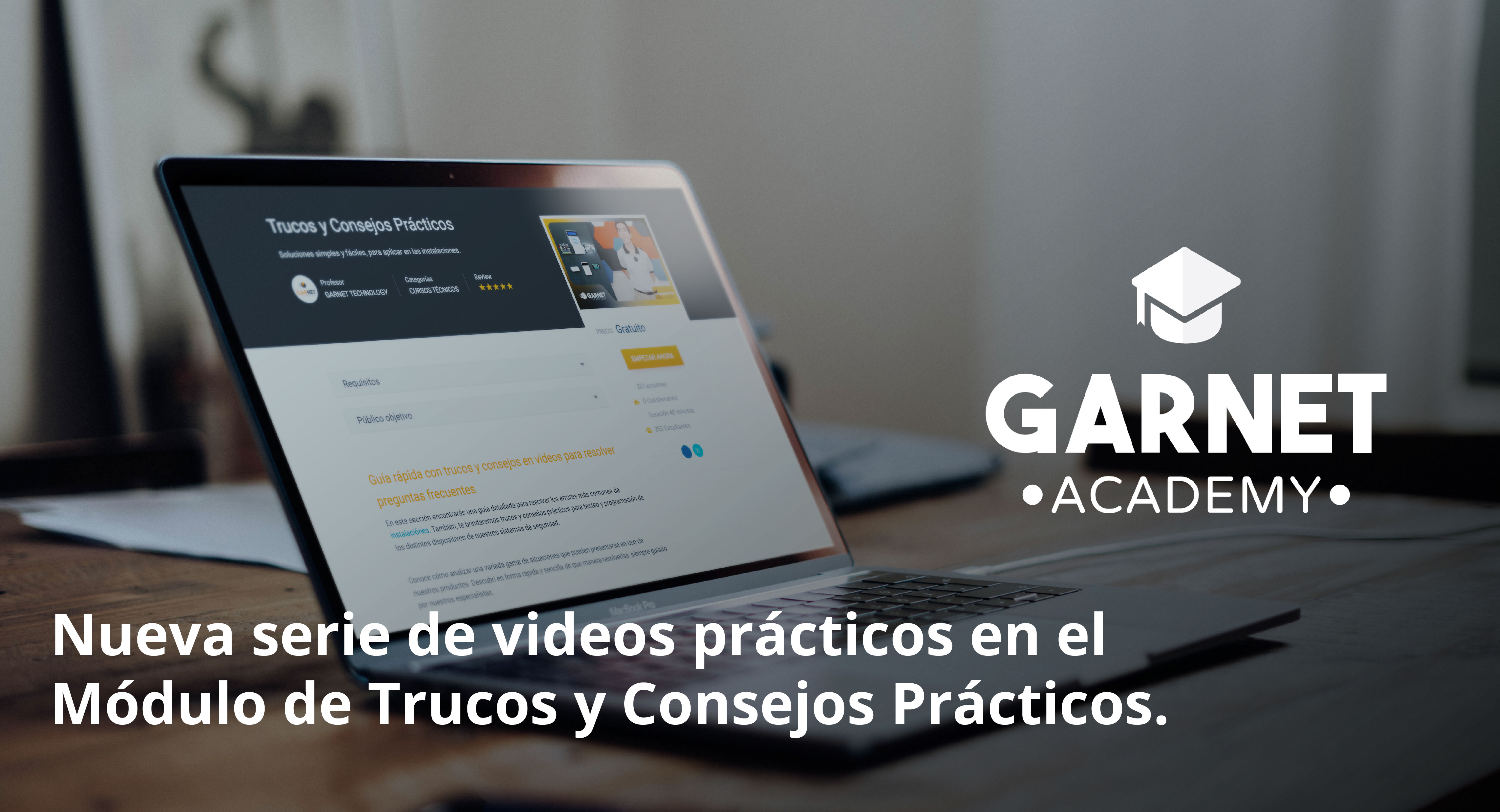 MEJORA TU EXPERIENCIA DE INSTALACIÓN CON LOS NUEVOS VIDEOS DE GARNET ...